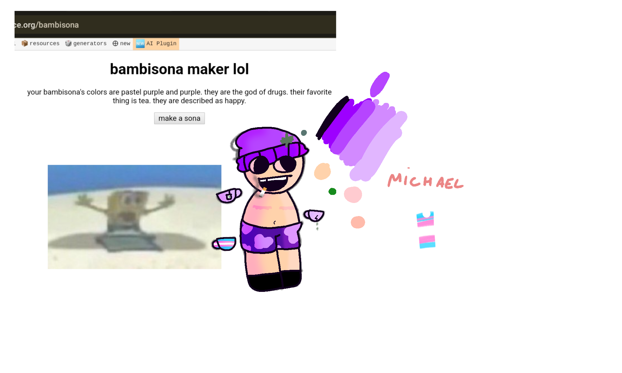 dave and bambi oc - ibisPaint