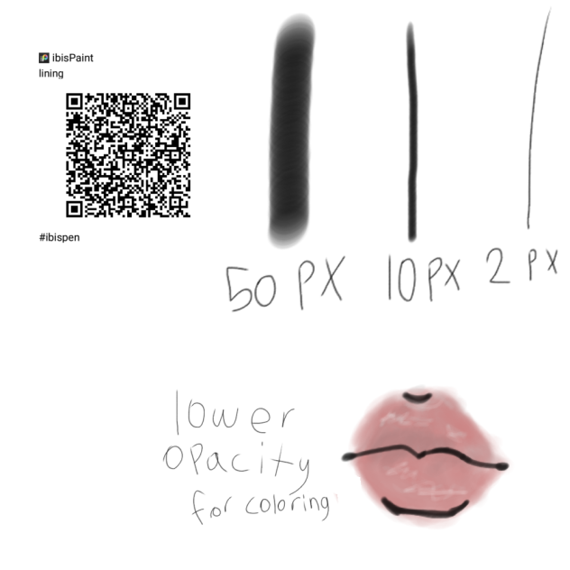 lining brush - ibisPaint