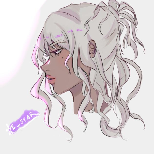 Side profile practice - ibisPaint