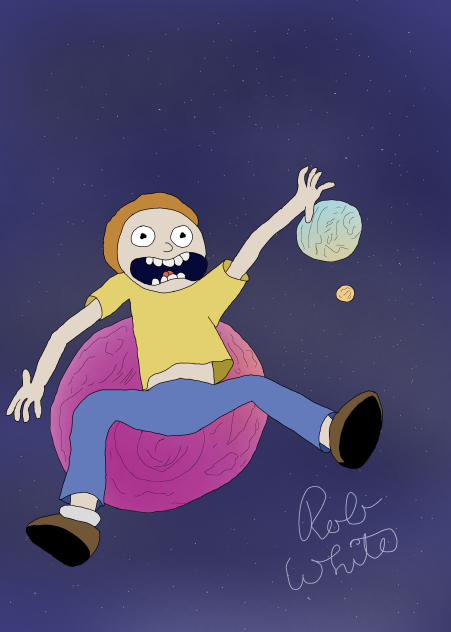 Morty in the sky - ibisPaint