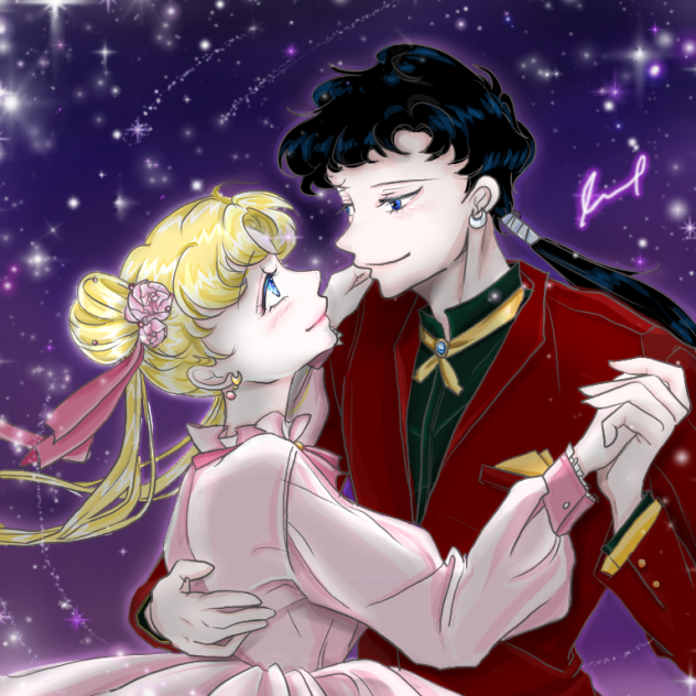 seiya x usagi - ibisPaint