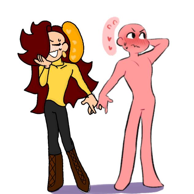 Phoenix is kinda shy collab - ibisPaint