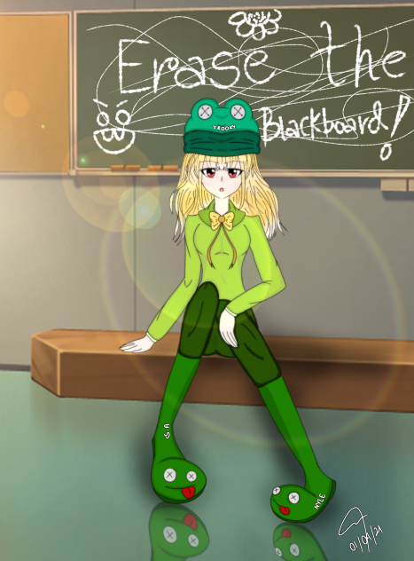 Cute little Frog - ibisPaint