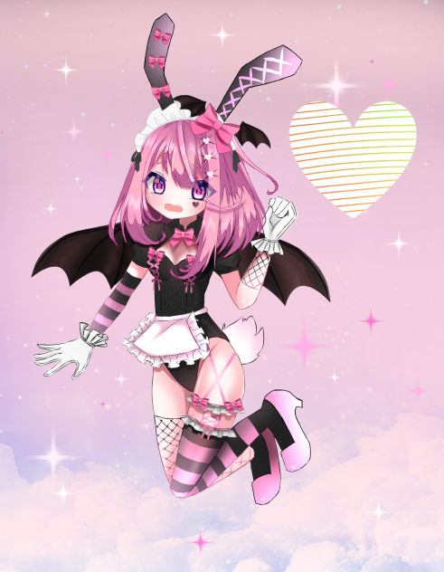 Bunny maid - ibisPaint