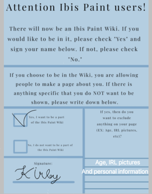 Ibis paint wiki thing - ibisPaint