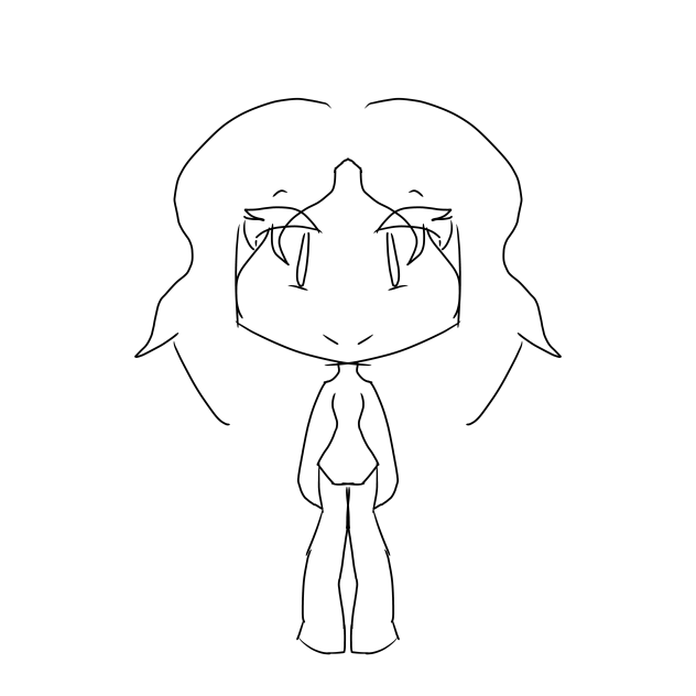 Practice with the symmetry ruler - ibisPaint