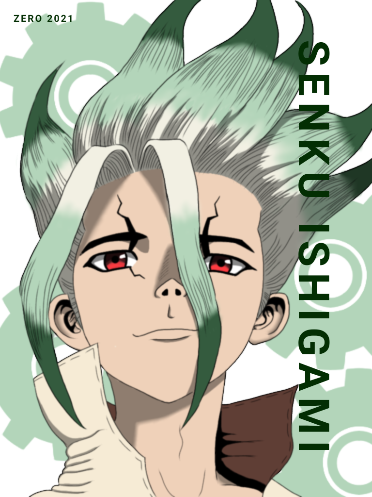 Senku Ishigami - Dr. STONE - ibisPaint