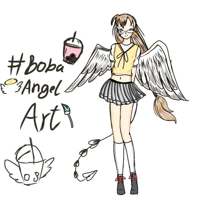 boba angel - ibisPaint