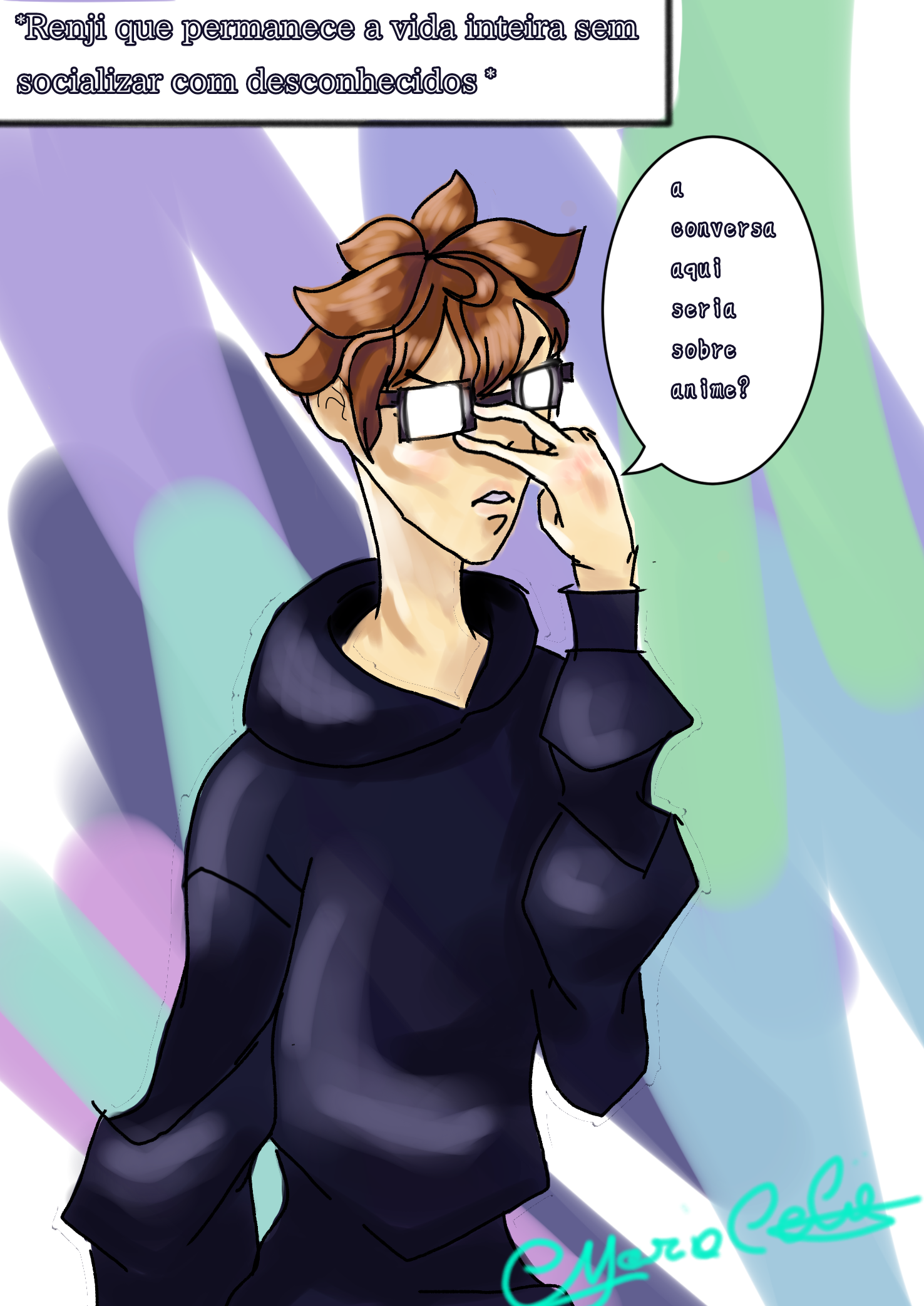 renji falando com desconhecidos kk - ibisPaint