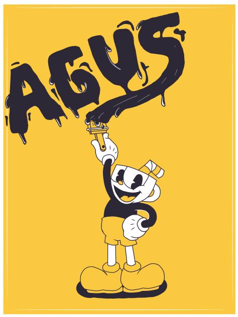 Cuphead yellow - ibisPaint