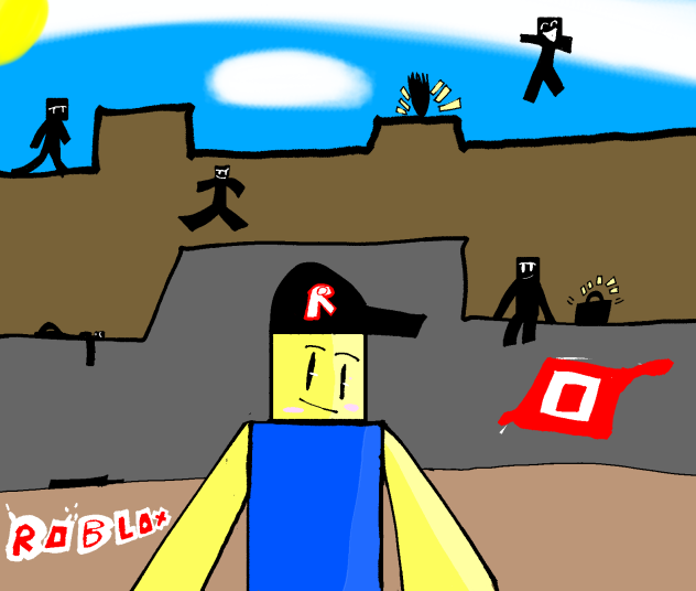 Welcome To The Town Of Robloxians! - ibisPaint