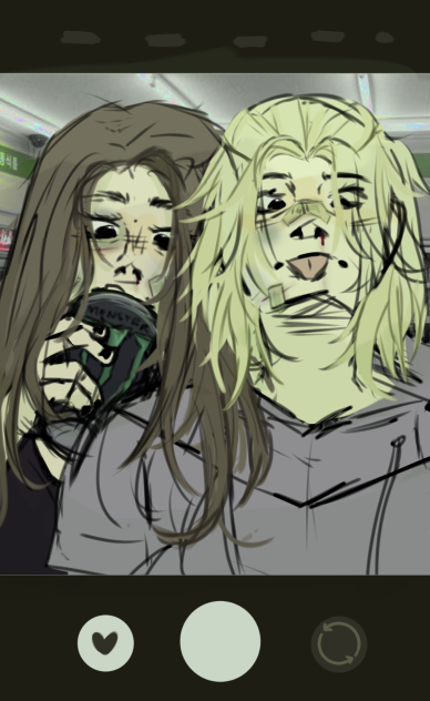 Gang fight - ibisPaint