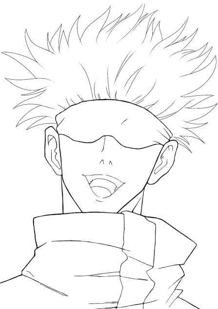 Satoru Gojo Jujutsu Kaisen - ibisPaint