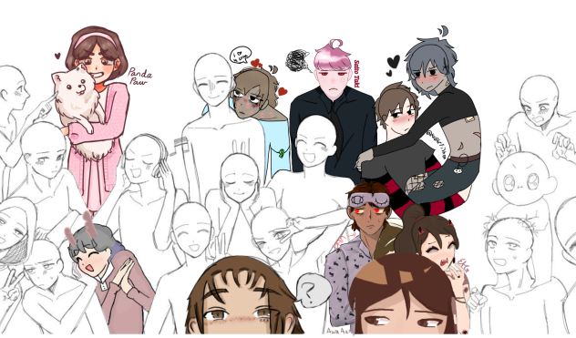 Idk collab with new oc drakna - ibisPaint