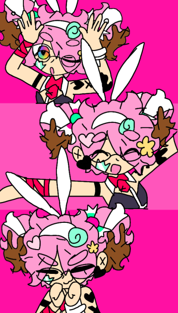 Patchy in Rabbit Hole - ibisPaint