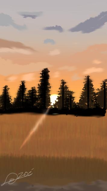 Sunset 🌅 - ibisPaint