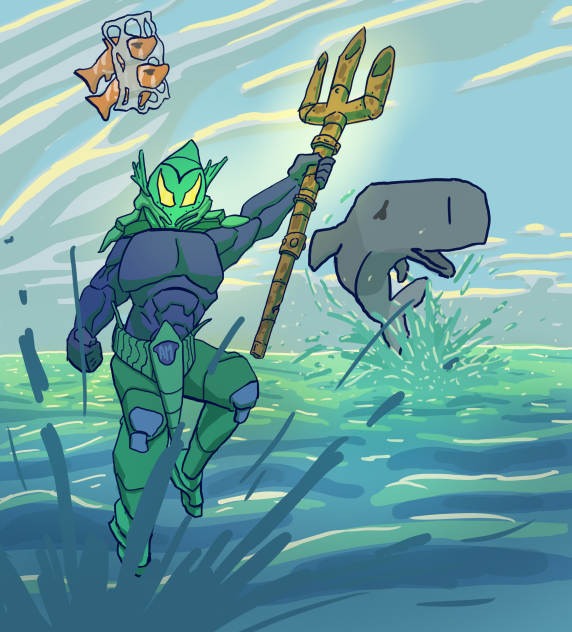 Aquatic Male - ibisPaint