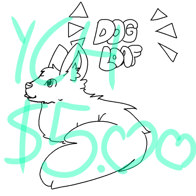 Dog Loaf YCH - ibisPaint