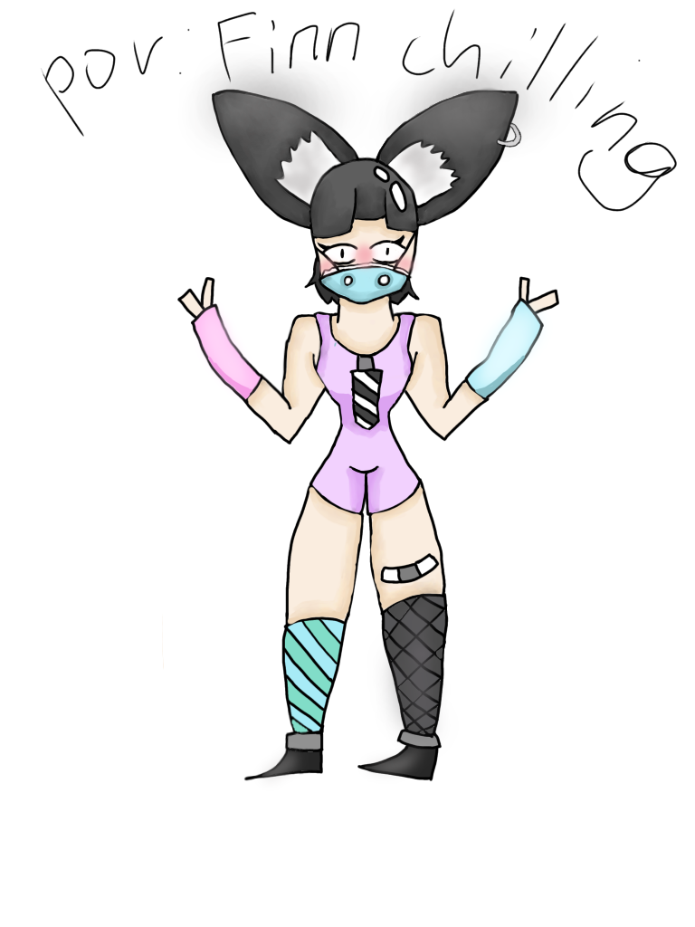 Finn just chilling - ibisPaint