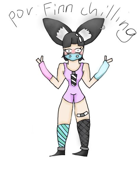 Finn just chilling - ibisPaint