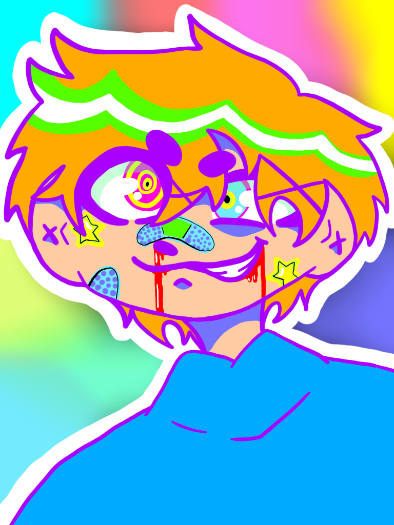 First try at chibi dig - ibisPaint