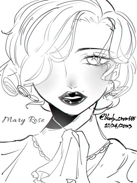 American lady - ibisPaint