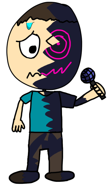 Corrupted Steve - ibisPaint