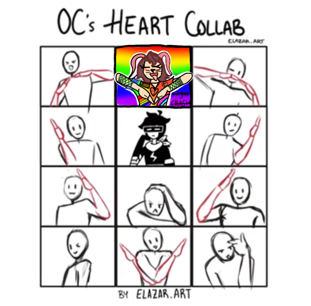 OC HEART COLLAB!!!!! - ibisPaint