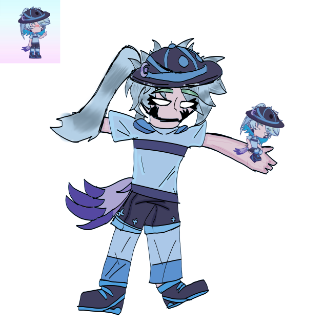 I drew my oc - ibisPaint