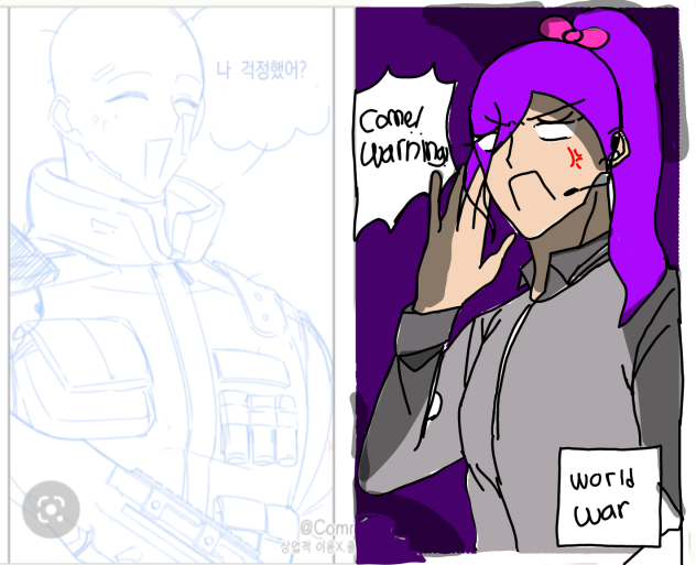 Collab World war - ibisPaint