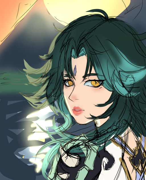 Unfinished Xiao - ibisPaint