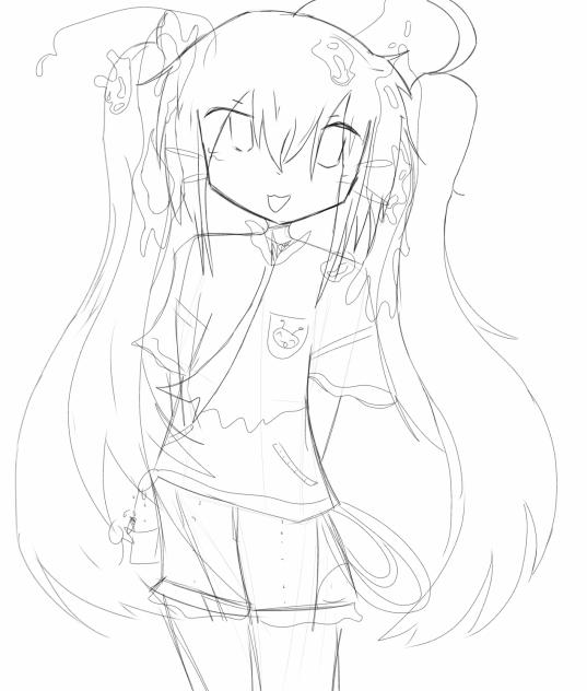 ALIEN MIKU! - ibisPaint