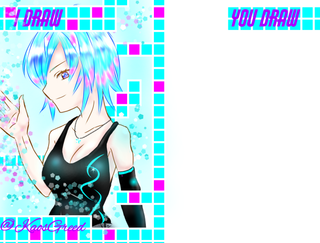 I draw - You draw - Kaos Greed - ibisPaint