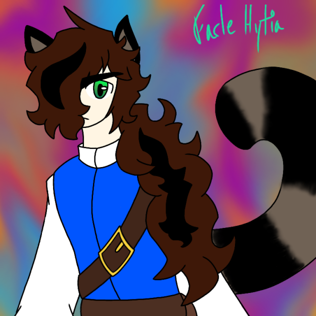 Smokey the Raccoon - ibisPaint