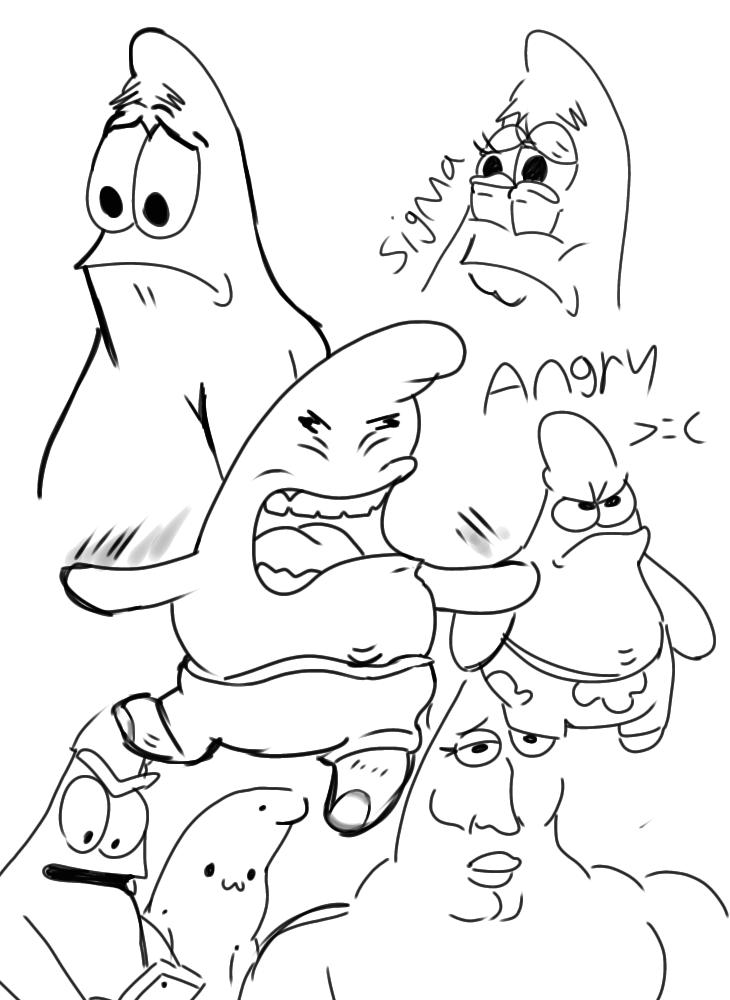 Patrick is a mood - ibisPaint