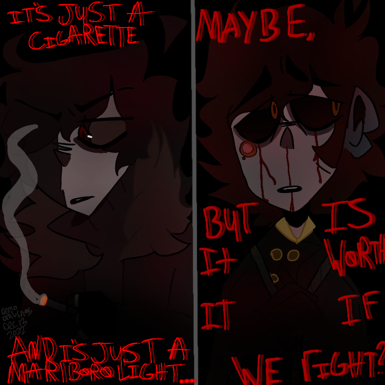 cigarette duet - ibisPaint