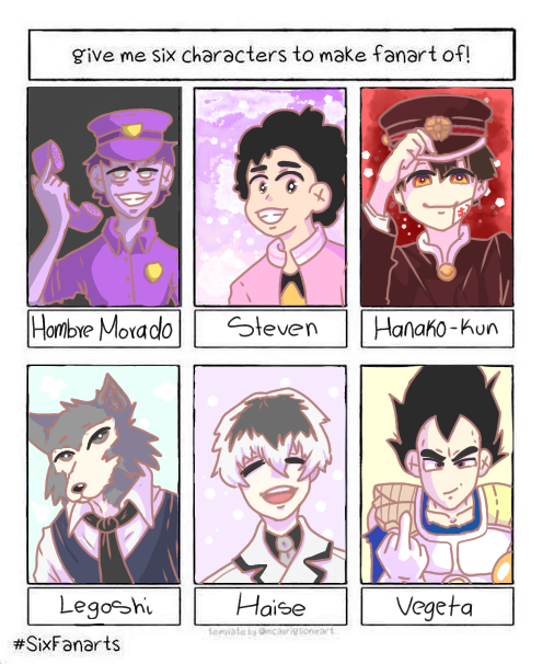 SixFanarts - ibisPaint