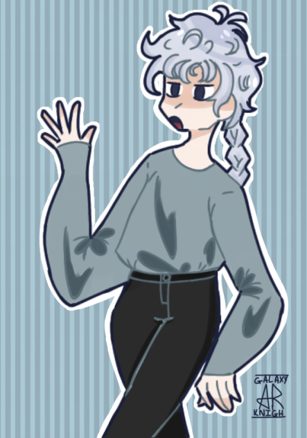 He gets excited sometimes… - ibisPaint