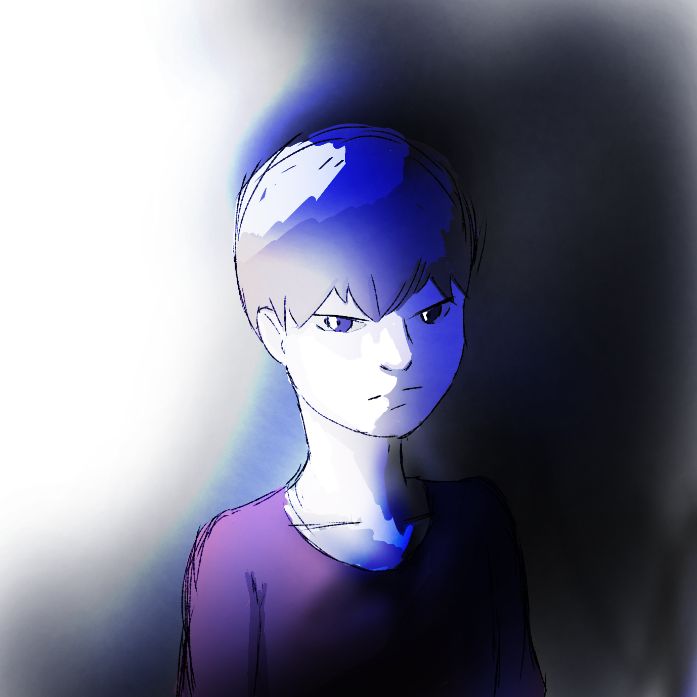 lonely guy - ibisPaint