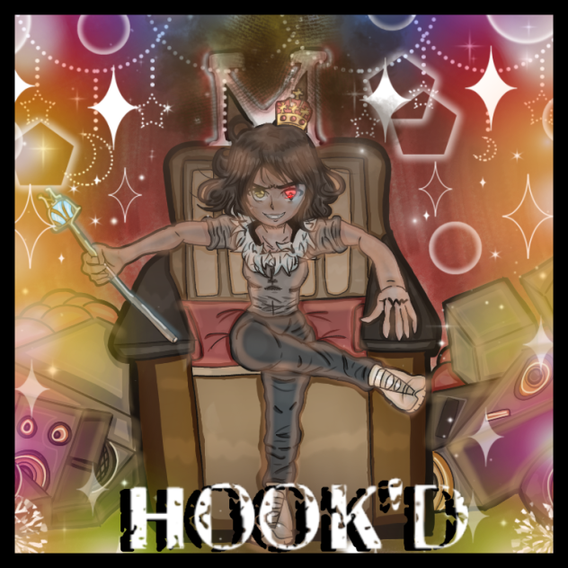 HOOK'D 【歌うてみた】「with background」 - ibisPaint