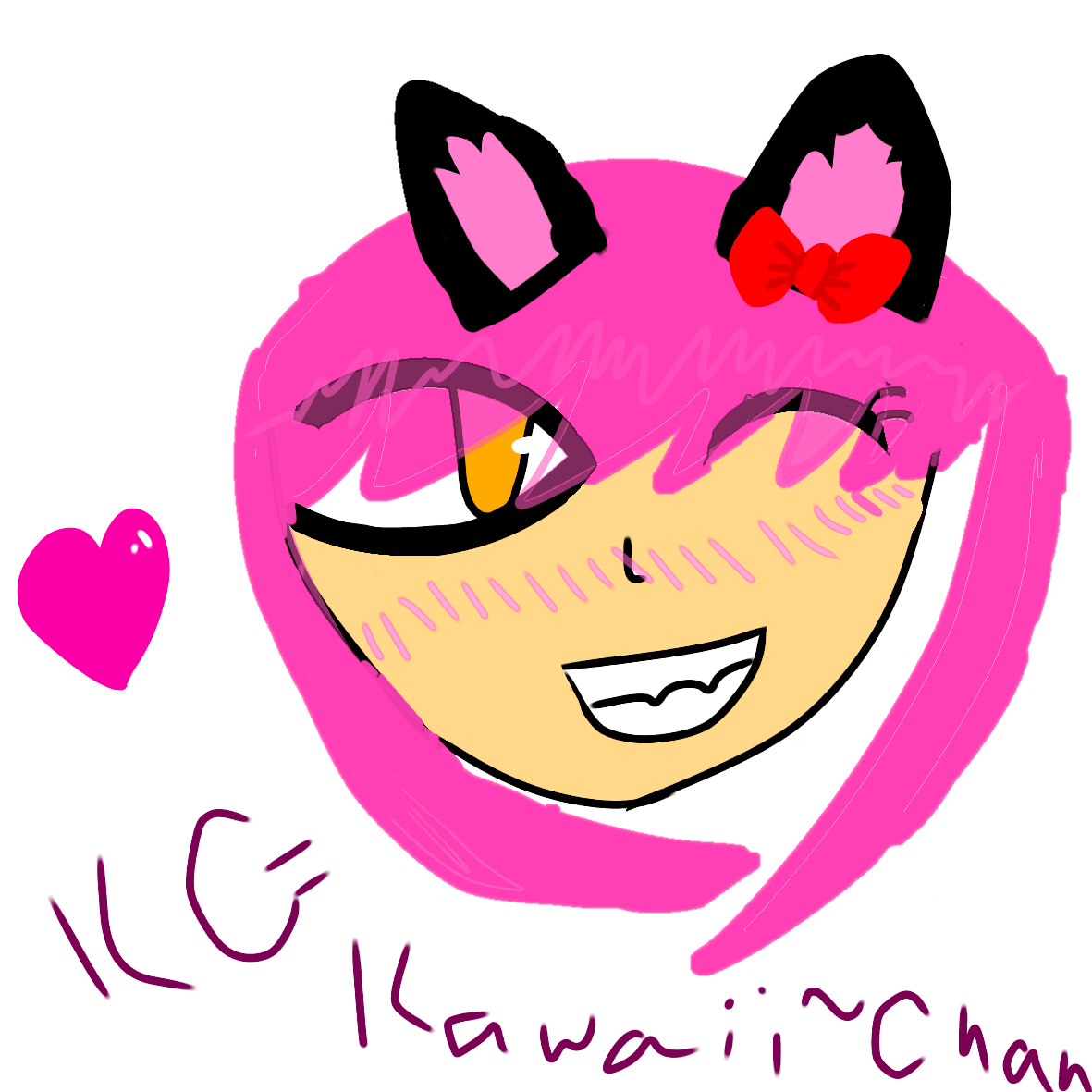 Kawaii~Chan's face from Aphmau - ibisPaint