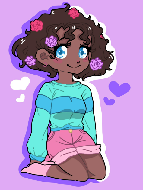 Flower girl - ibisPaint