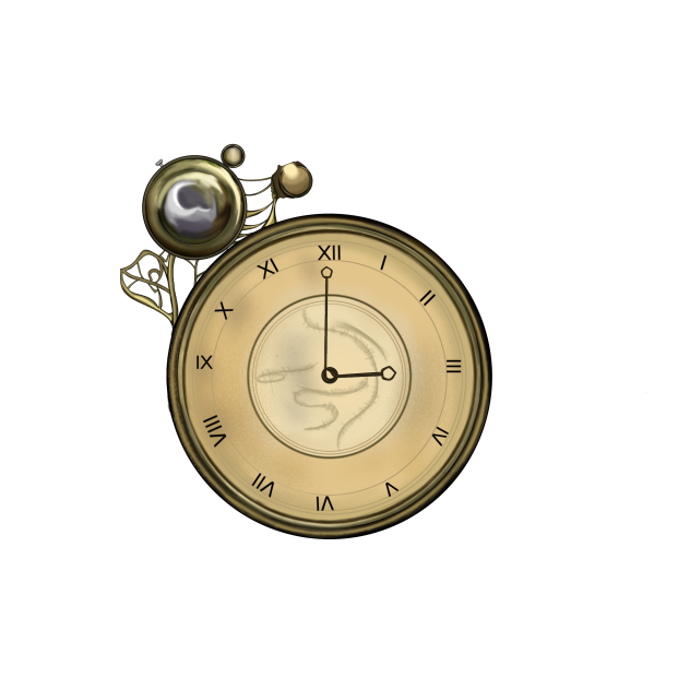 Steampunk watch - ibisPaint