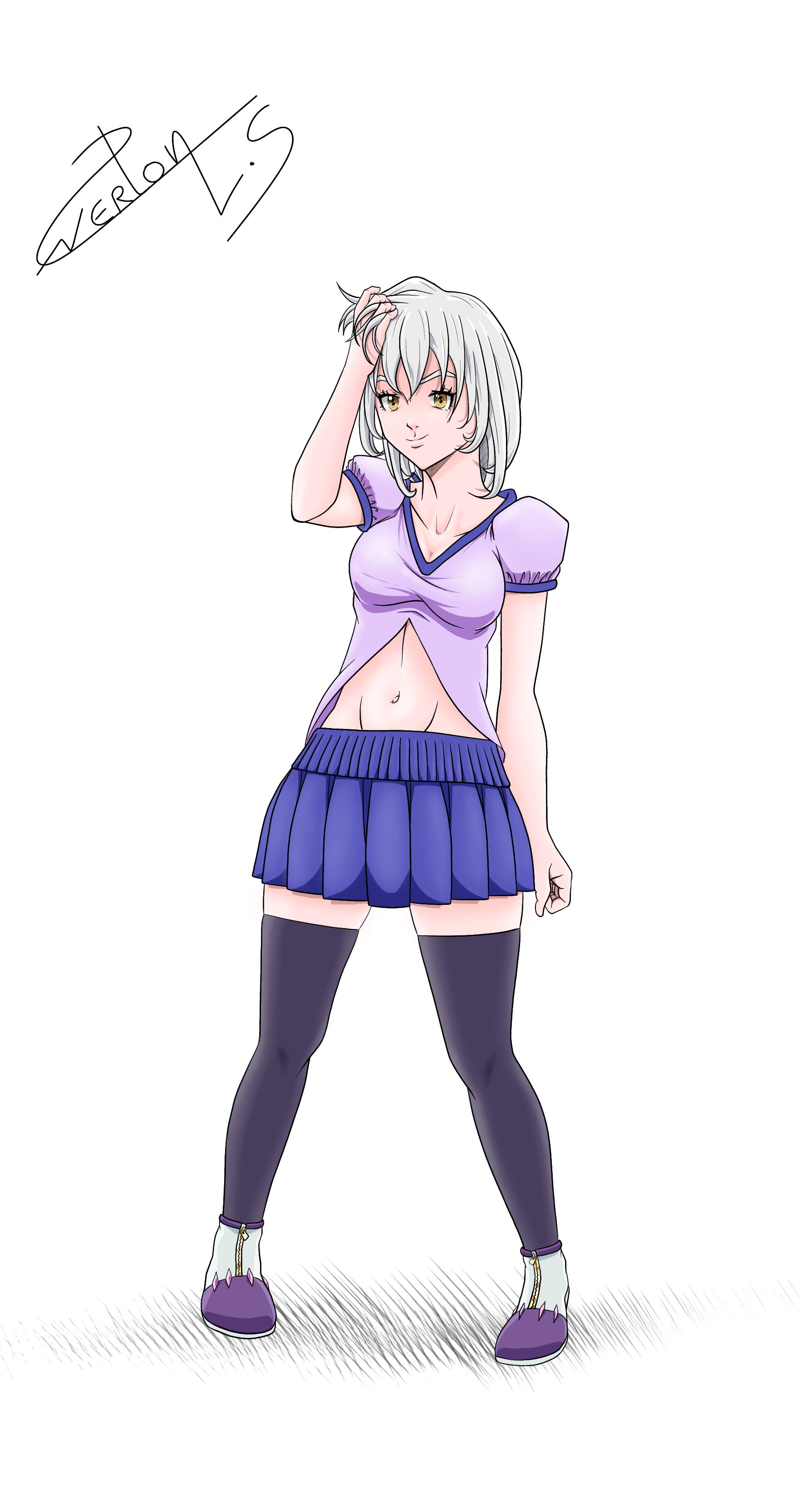 linda garota - ibisPaint