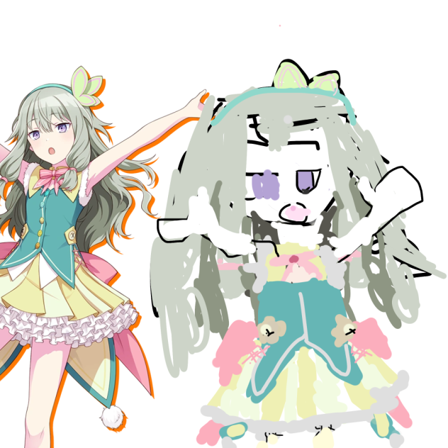 Nene Kusanagi fanart - ibisPaint