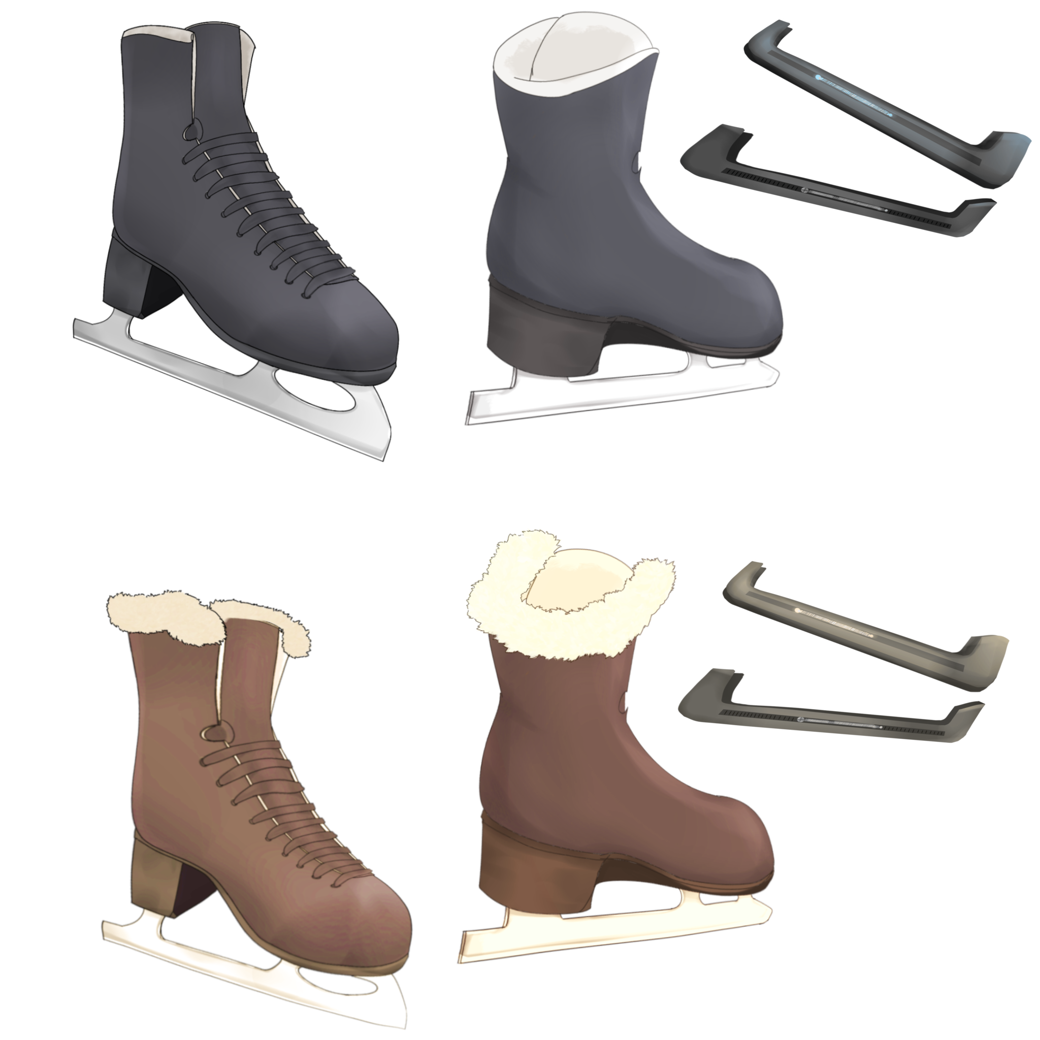 IBM1801 Ice skating gear - ibisPaint