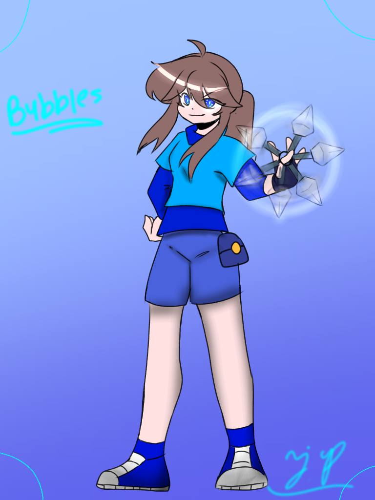 bubbles 💙🩵💙 (re-upload) - ibisPaint
