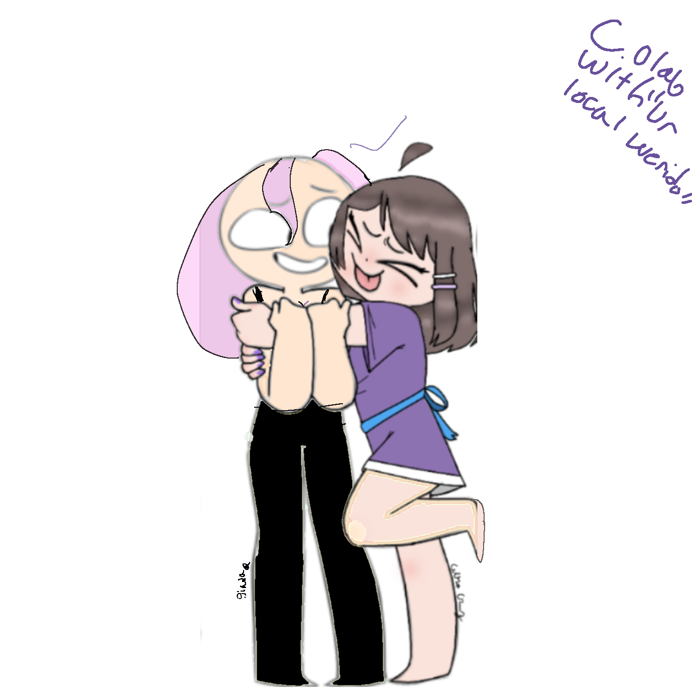 Colab with “your local weirdo - ibisPaint