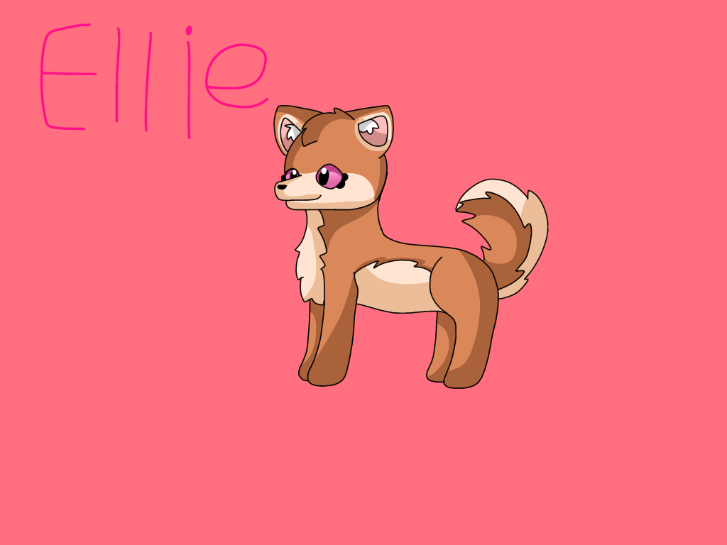 Shiba Inu. Ellie. - ibisPaint
