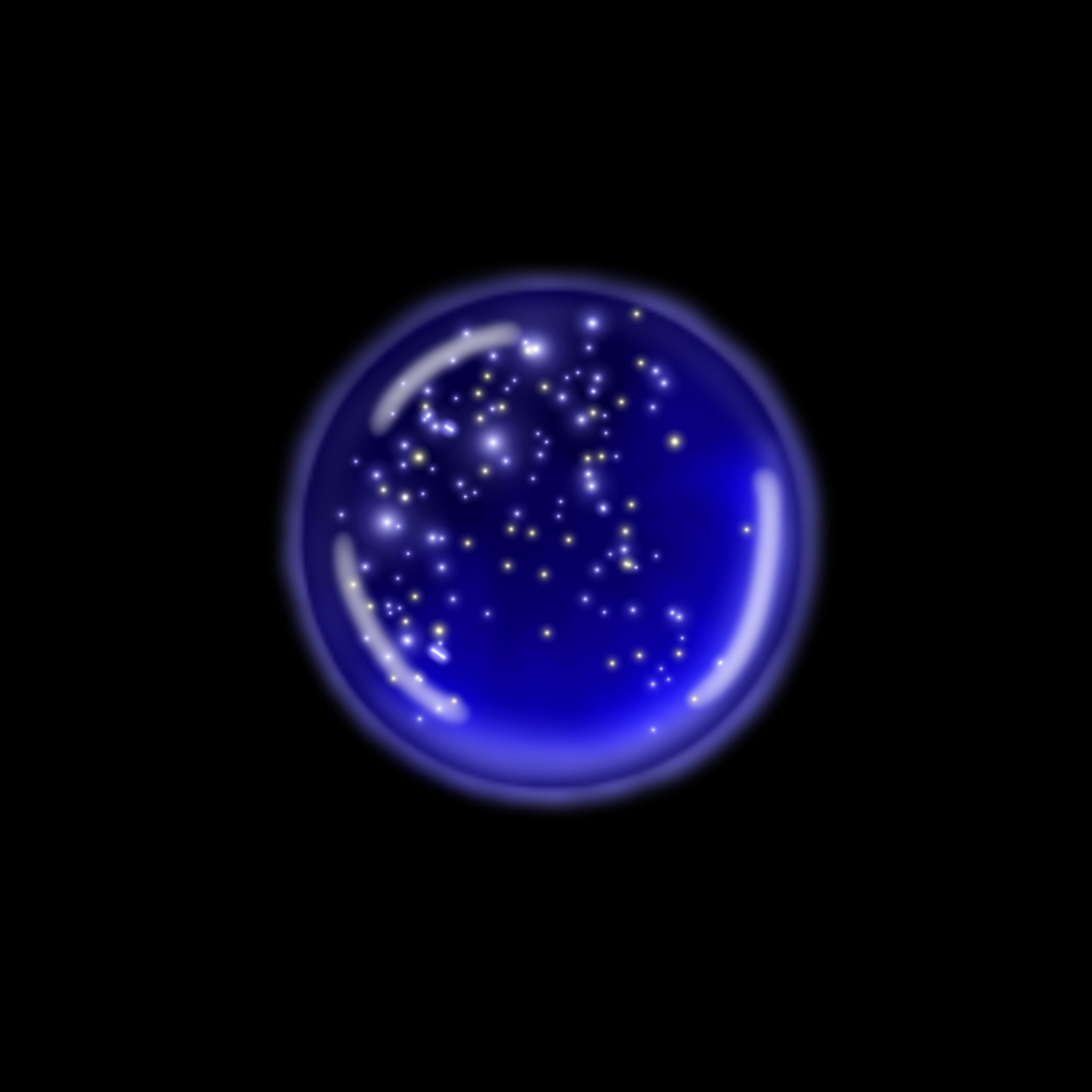 Cristal night 💙 - ibisPaint